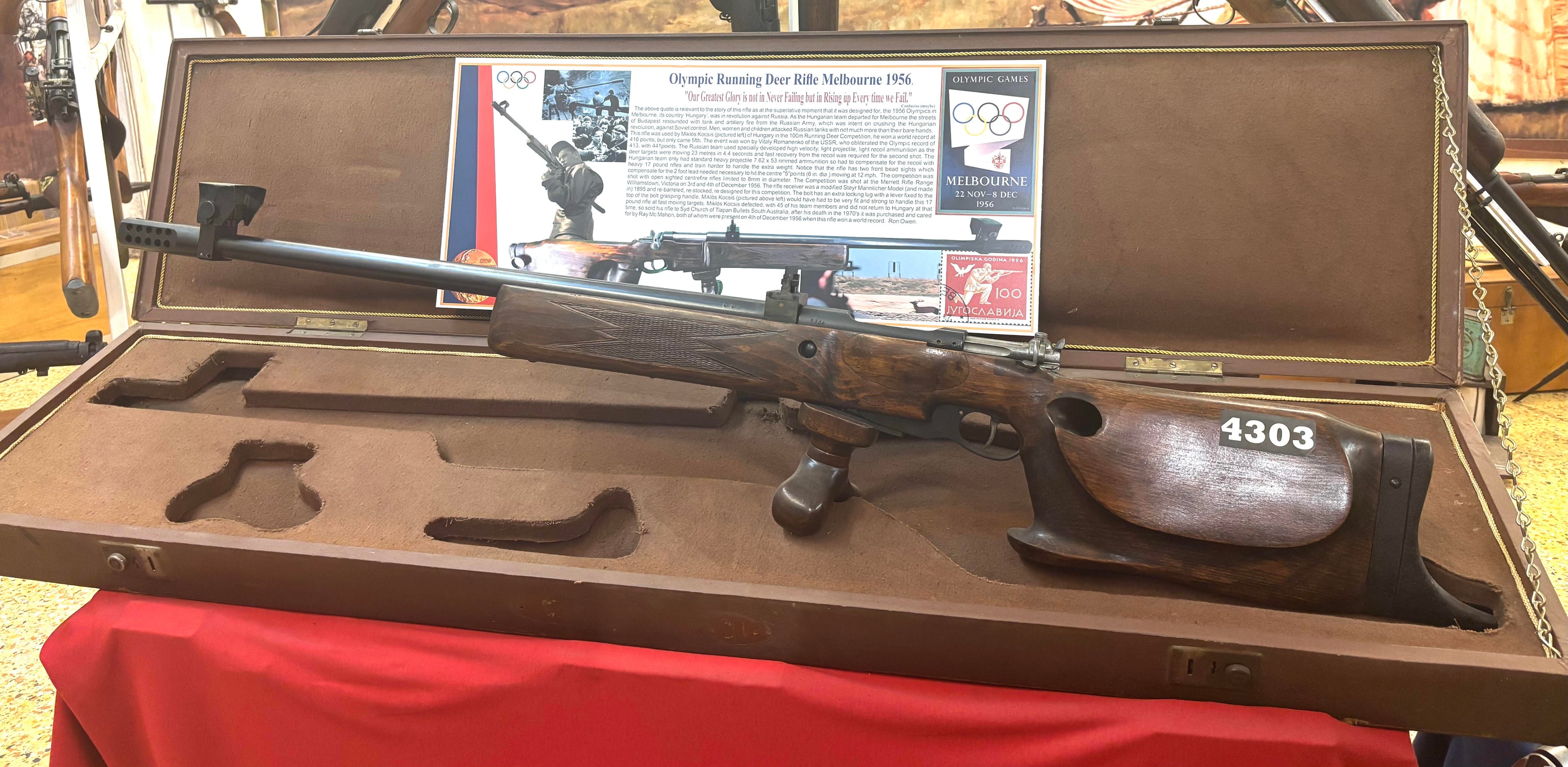 Steyr M85 Olympic Rifle – Owen Guns